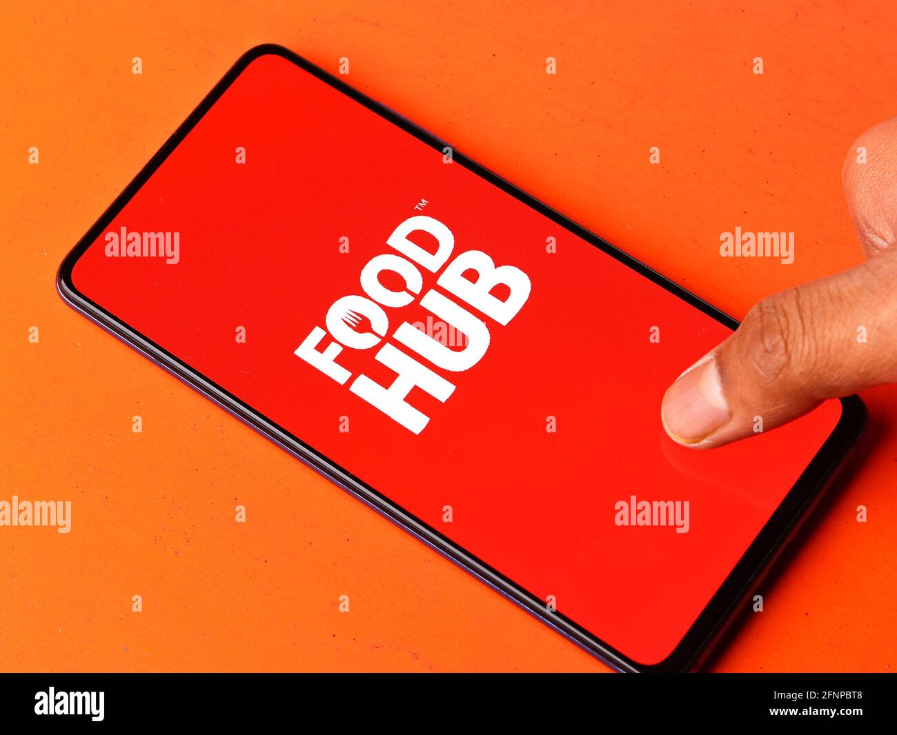 Foodhub logo hi-res stock photography and images - Alamy