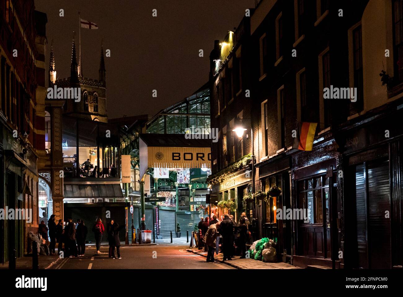 Borough market london evening hi-res stock photography and images - Alamy
