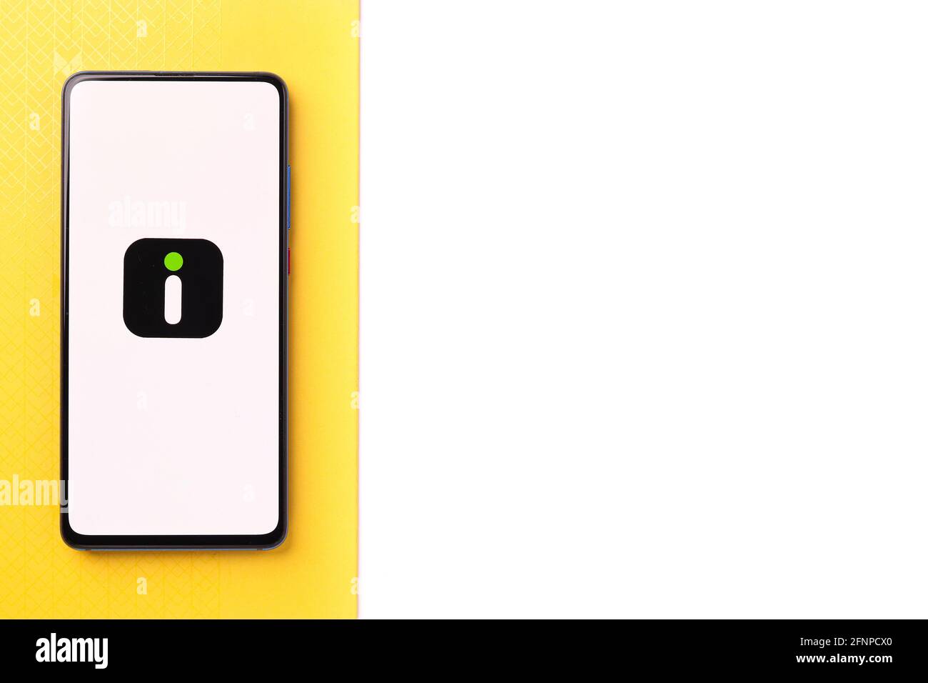 Assam, india - May 18, 2021 : Imgur logo on phone screen stock image ...