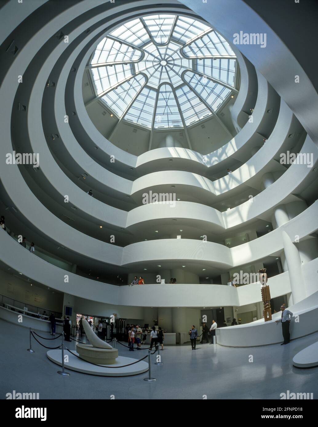 2004 HISTORICAL SPIRAL ROTUNDA SOLOMON GUGGENHEIM MUSEUM (©FRANK LLOYD ...