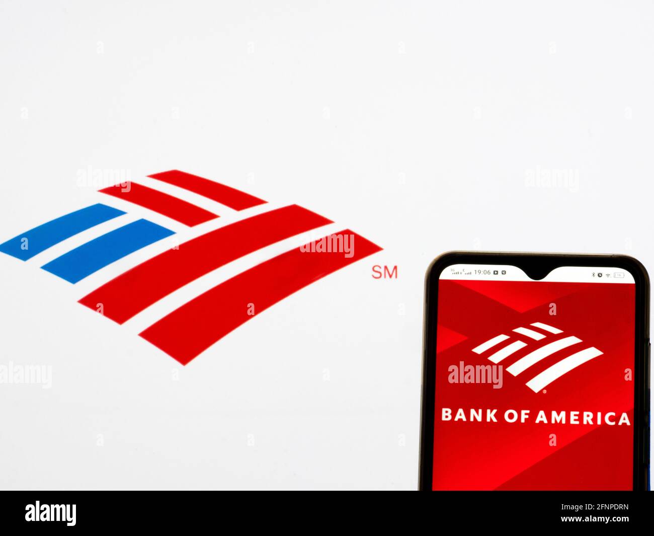 Bank america logo seen on hi-res stock photography and images - Alamy