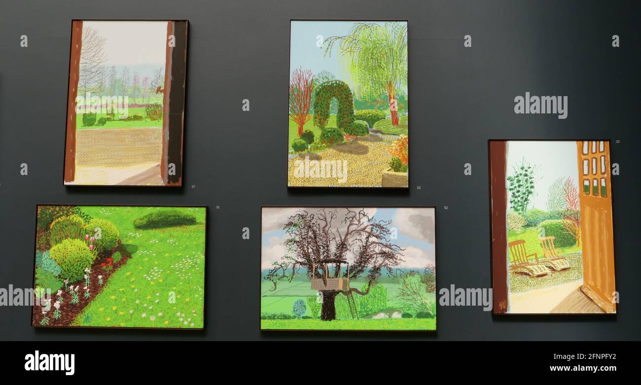 Hockneys normandy hi-res stock photography and images - Alamy