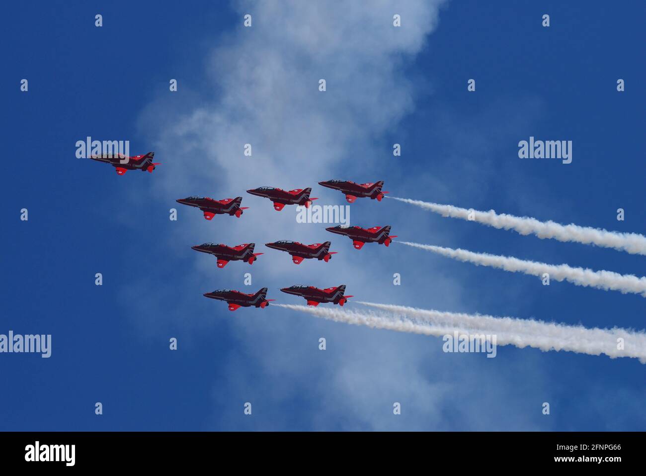 RAF Red Arrows Stock Photo - Alamy