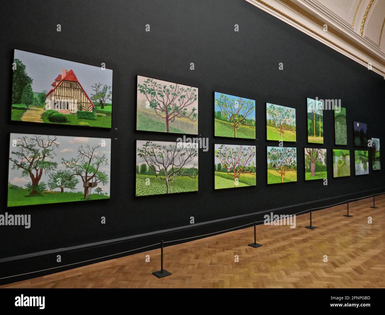 David Hockney travelled to France two years ago with the express ...