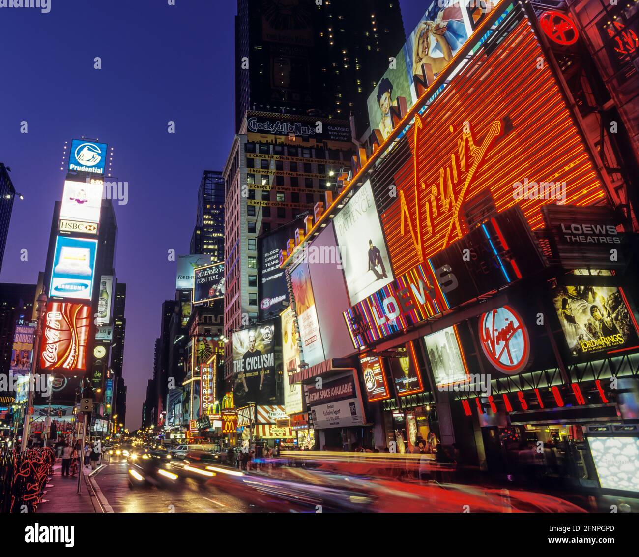 2005 HISTORICAL TIMES SQUARE MIDTOWN MANHATTAN NEW YORK CITY USA Stock ...