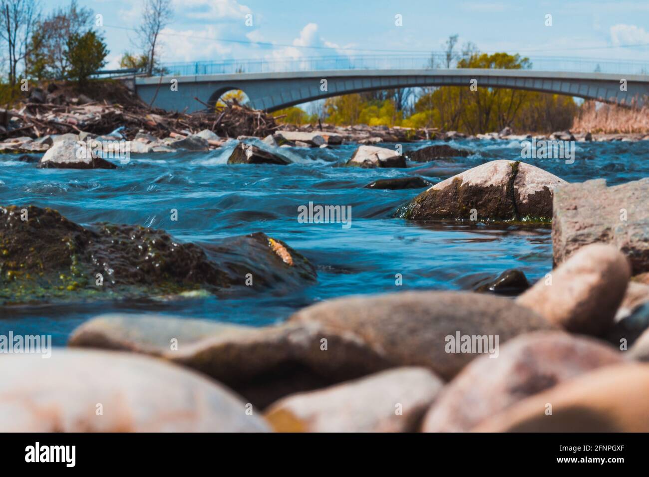 Stony trail bridge hi-res stock photography and images - Alamy