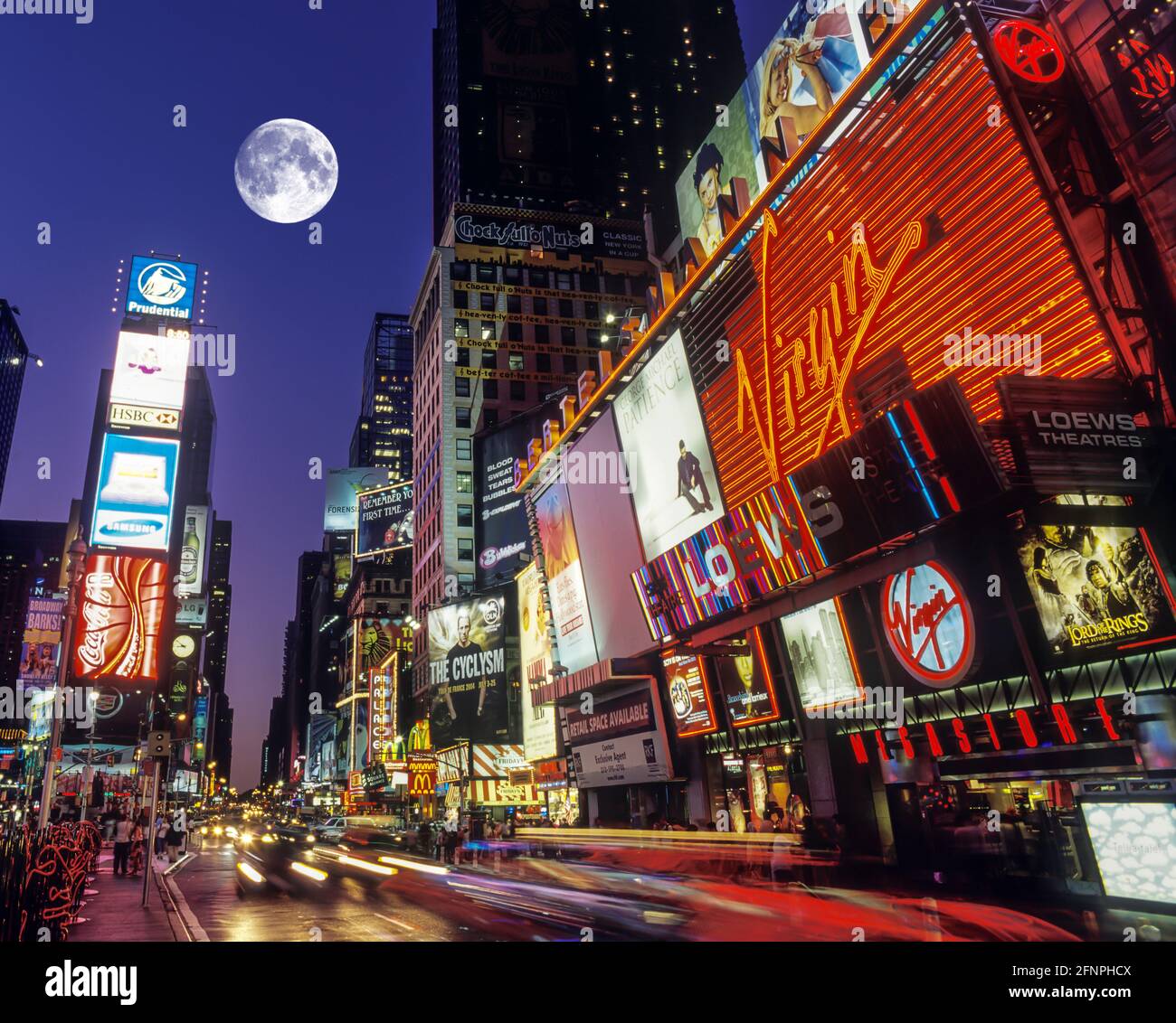 2005 HISTORICAL TIMES SQUARE MIDTOWN MANHATTAN NEW YORK CITY USA Stock ...