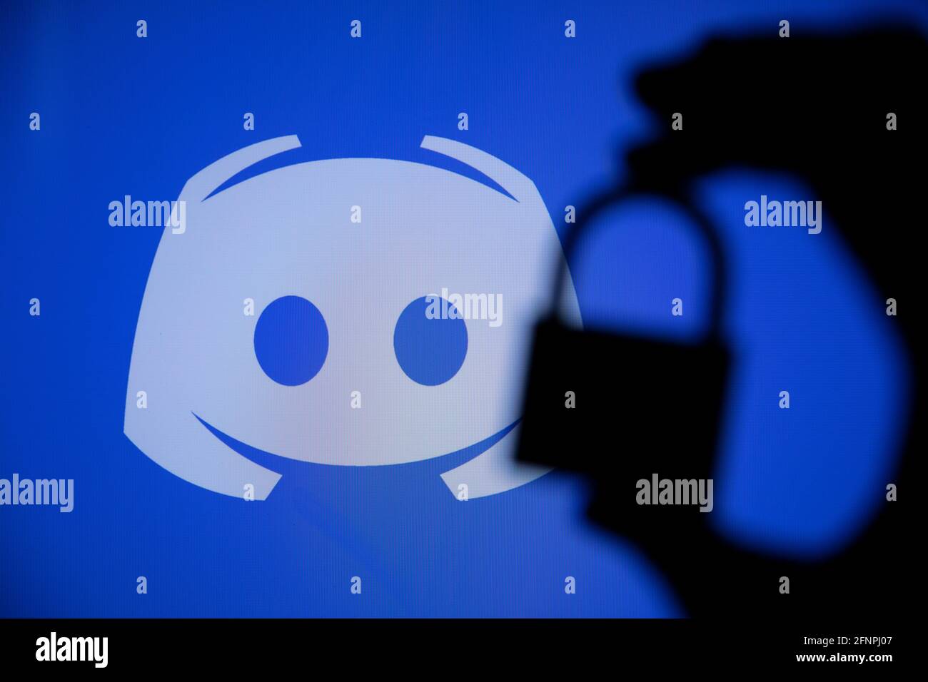 Padlock icon discord hi-res stock photography and images - Alamy