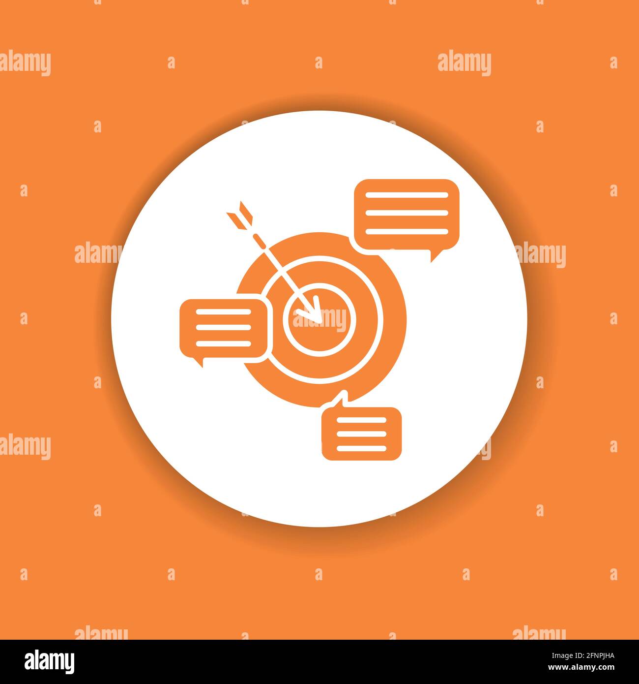 Targeted vector vectors hi-res stock photography and images - Alamy