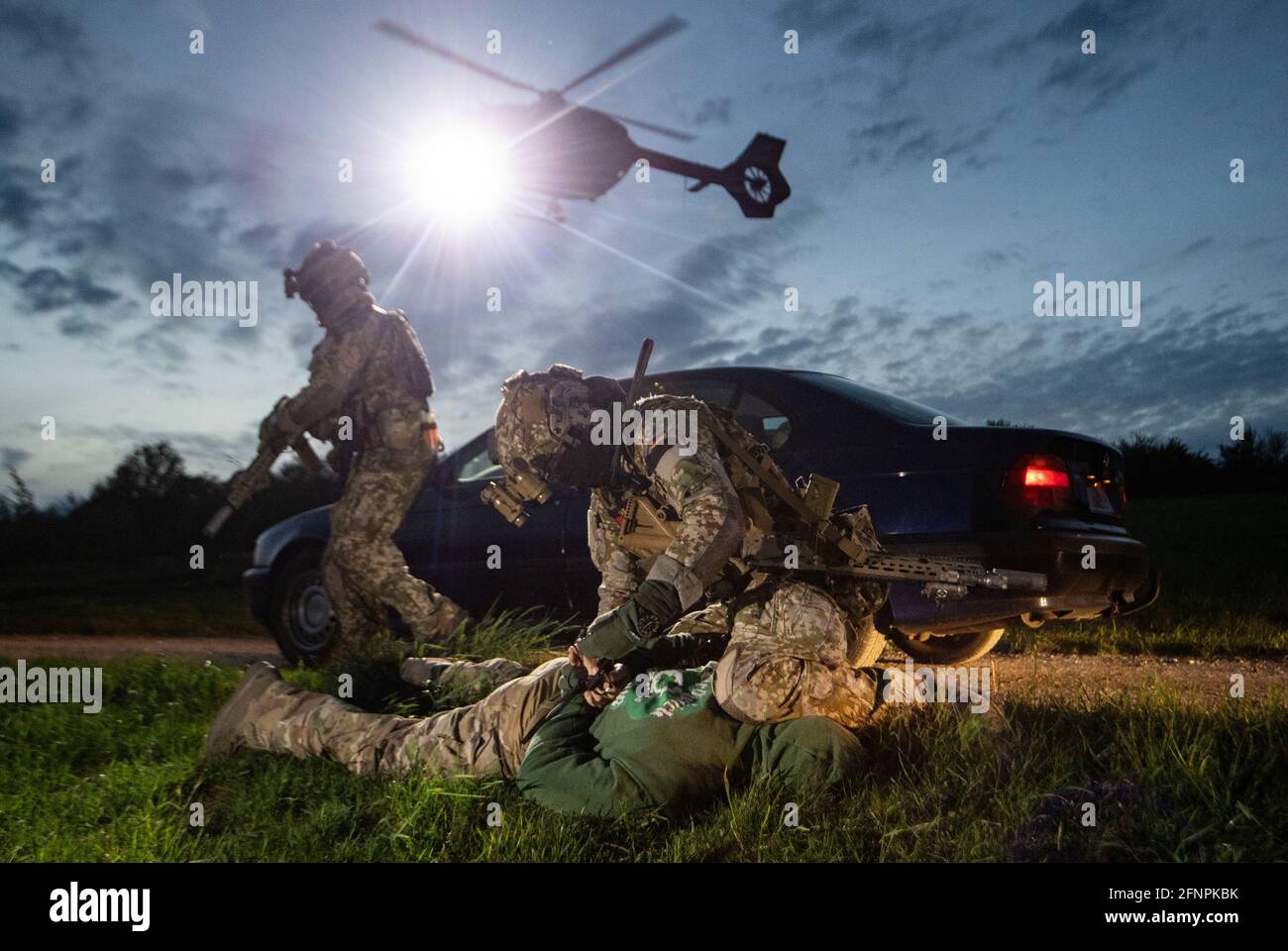 Calw, Germany. 10th May, 2021. Soldiers of the German Armed Forces ...