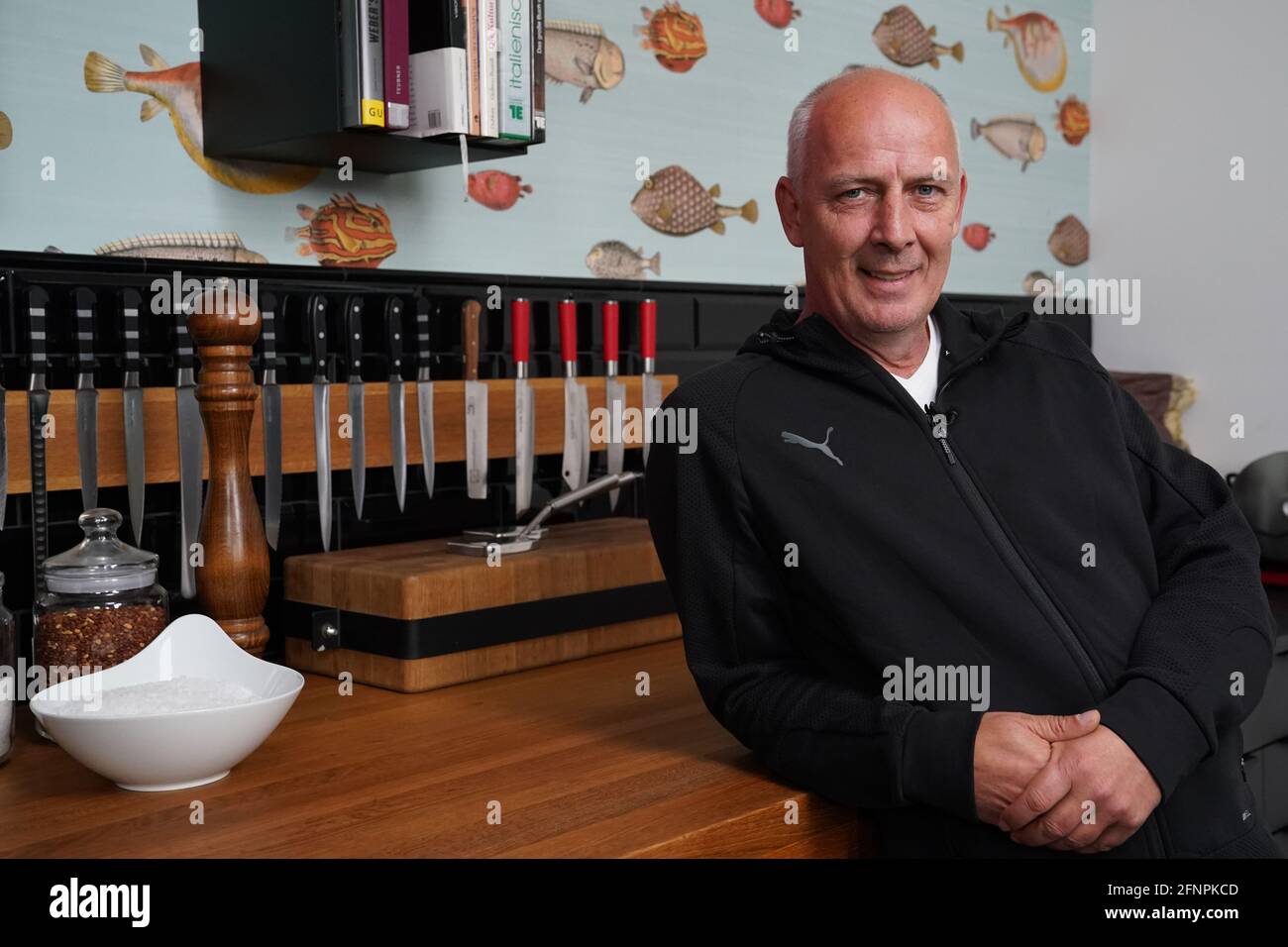 Hamburg, Germany. 14th May, 2021. Ex-national football player Mario ...