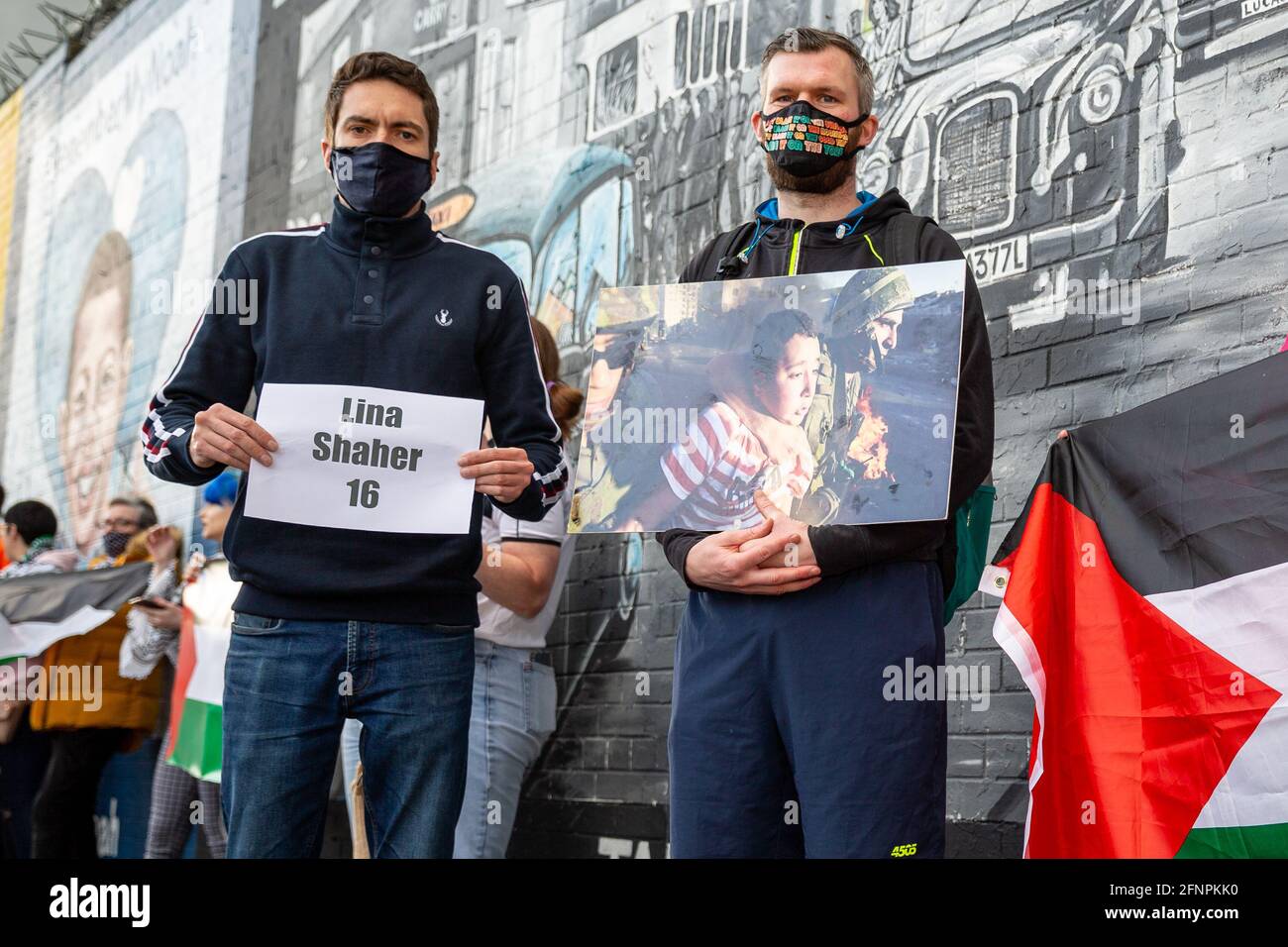 Solidarity wall belfast 2021 hi-res stock photography and images - Alamy
