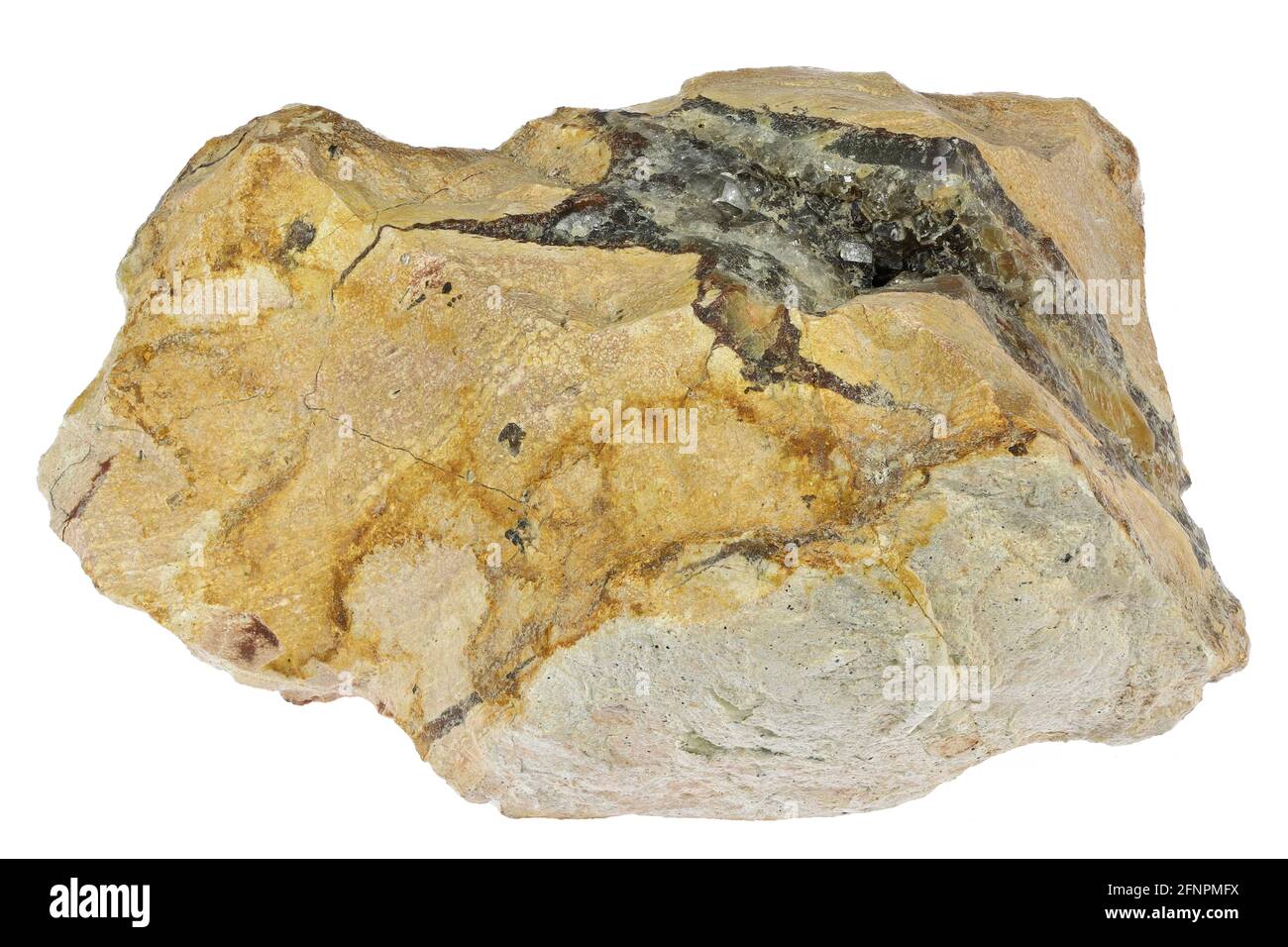 agate from Oberthal, Germany isolated on white background Stock Photo ...