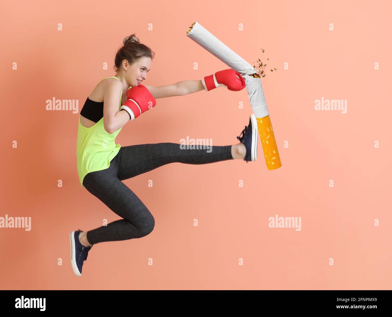 Kicking the nicotine habit hi-res stock photography and images - Alamy