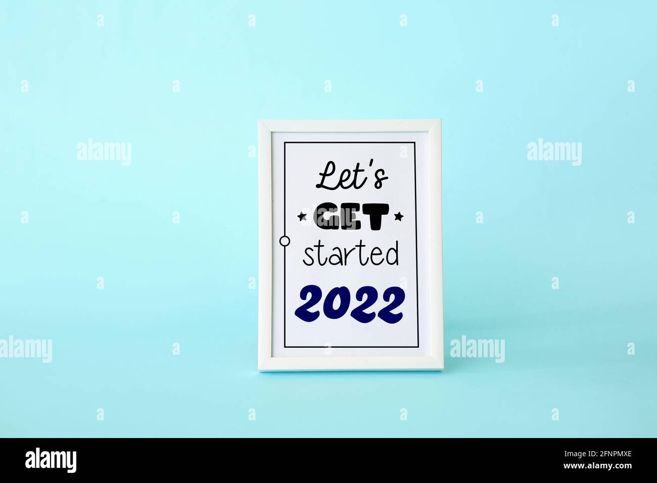 Lets is get started hi-res stock photography and images - Alamy