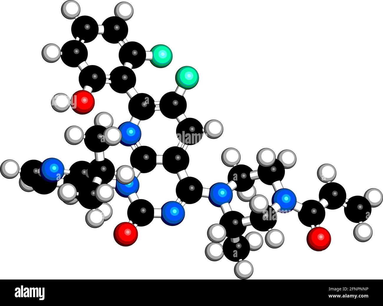 Oncology molecular model Stock Vector Images - Alamy