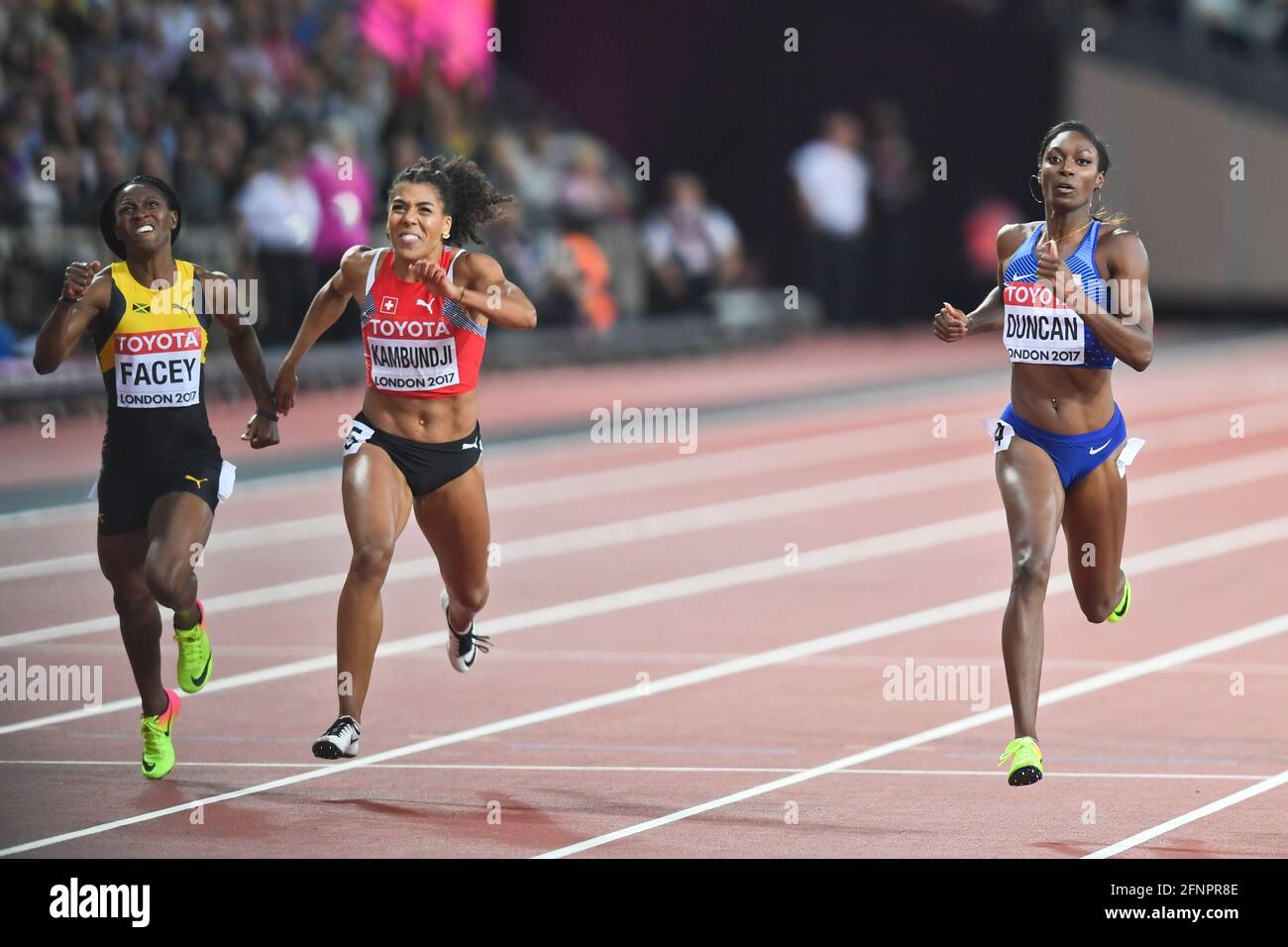 Simone facey athletics hi-res stock photography and images - Alamy