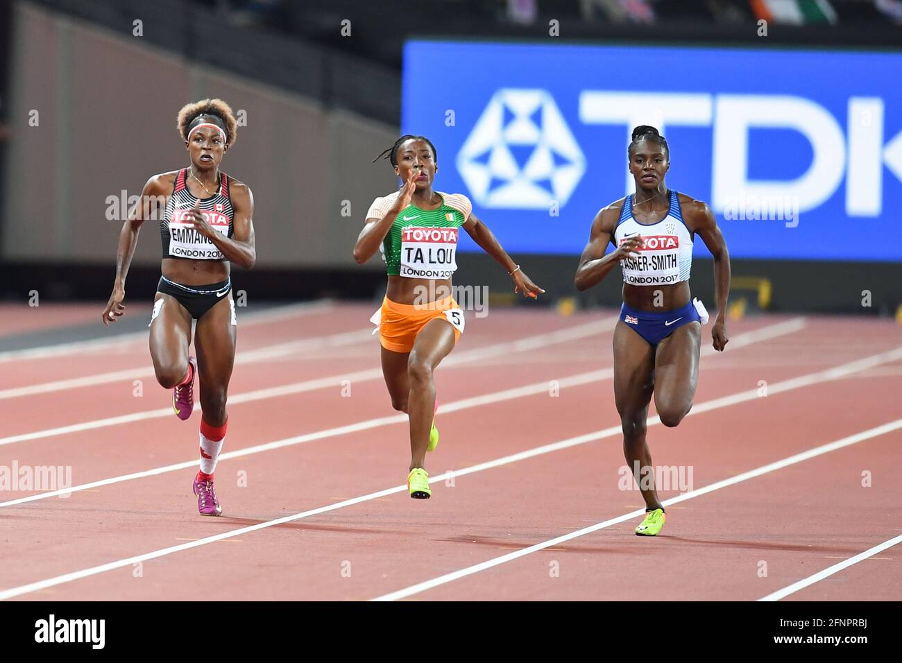 Female sprinters hi-res stock photography and images - Alamy
