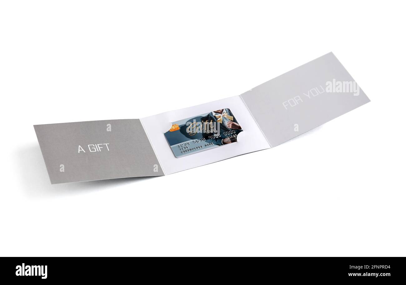 Gift card payment offer Cut Out Stock Images & Pictures - Alamy
