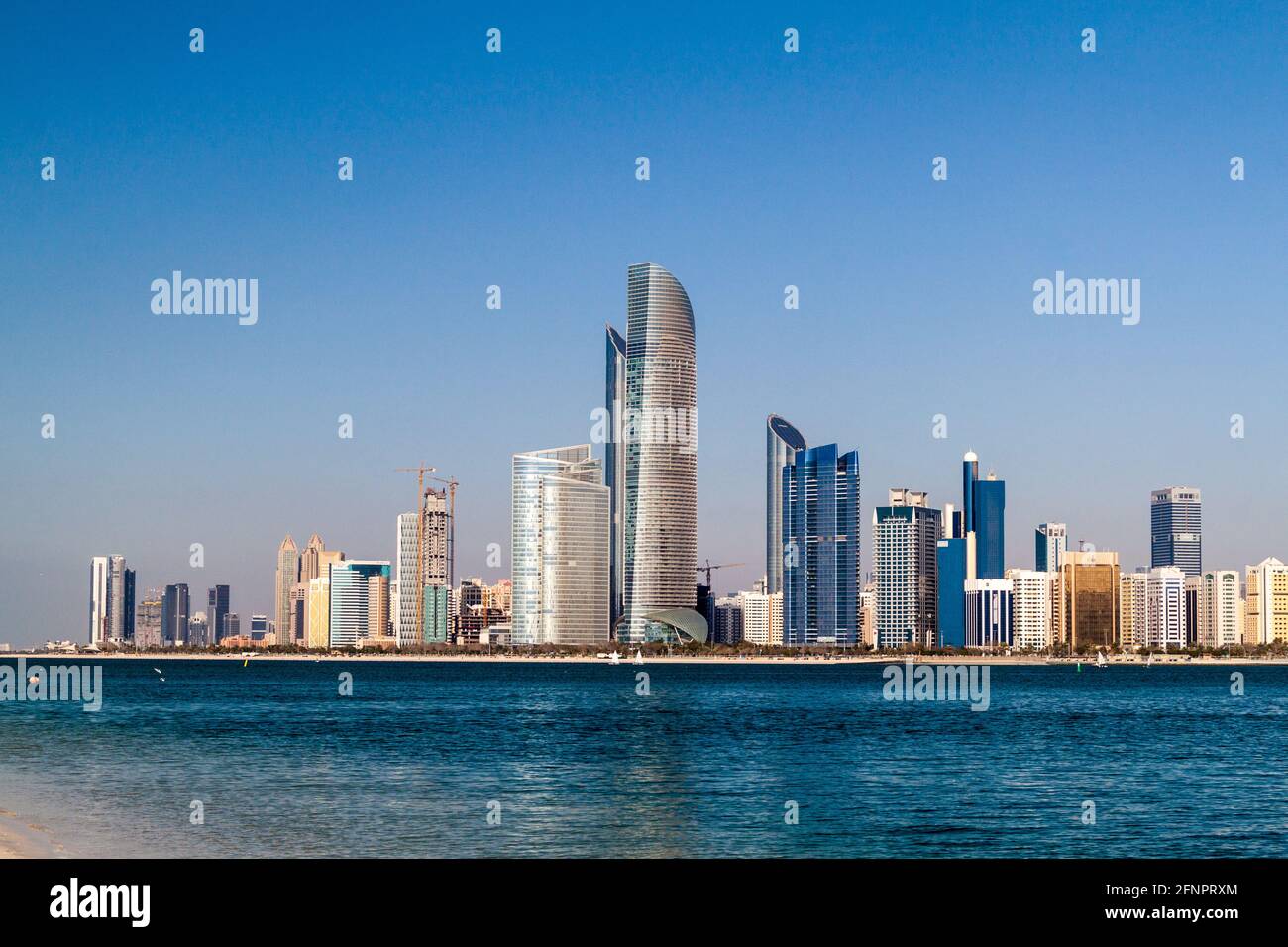 Emirates skyline hi-res stock photography and images - Alamy