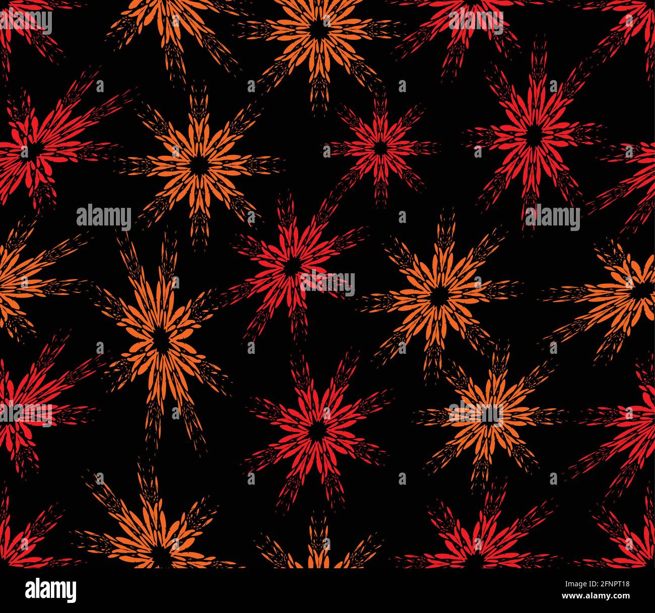 Sprayed flowers Stock Vector Images - Alamy