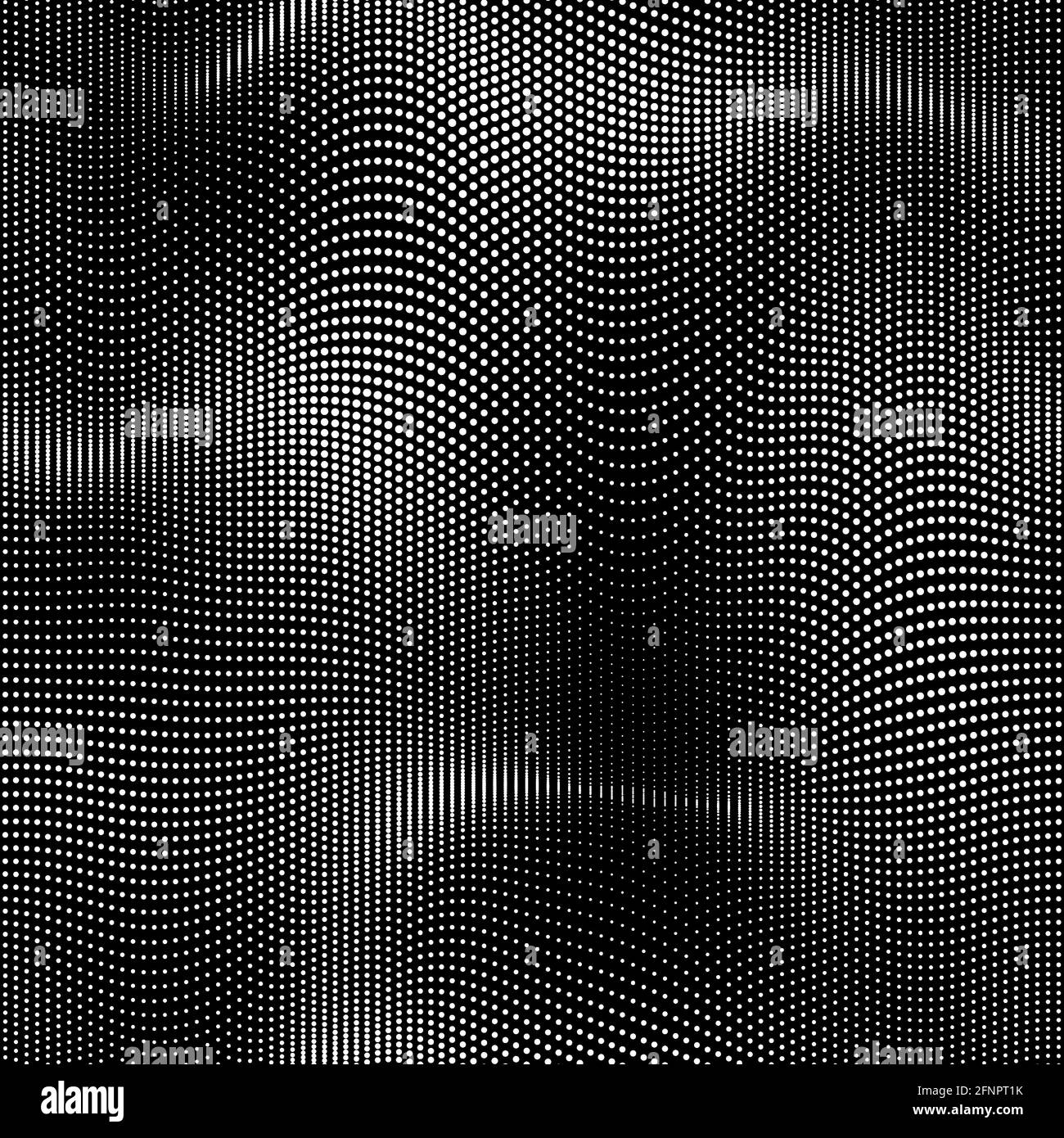 Seamless wavy array of dots pattern for print or digital use Stock ...