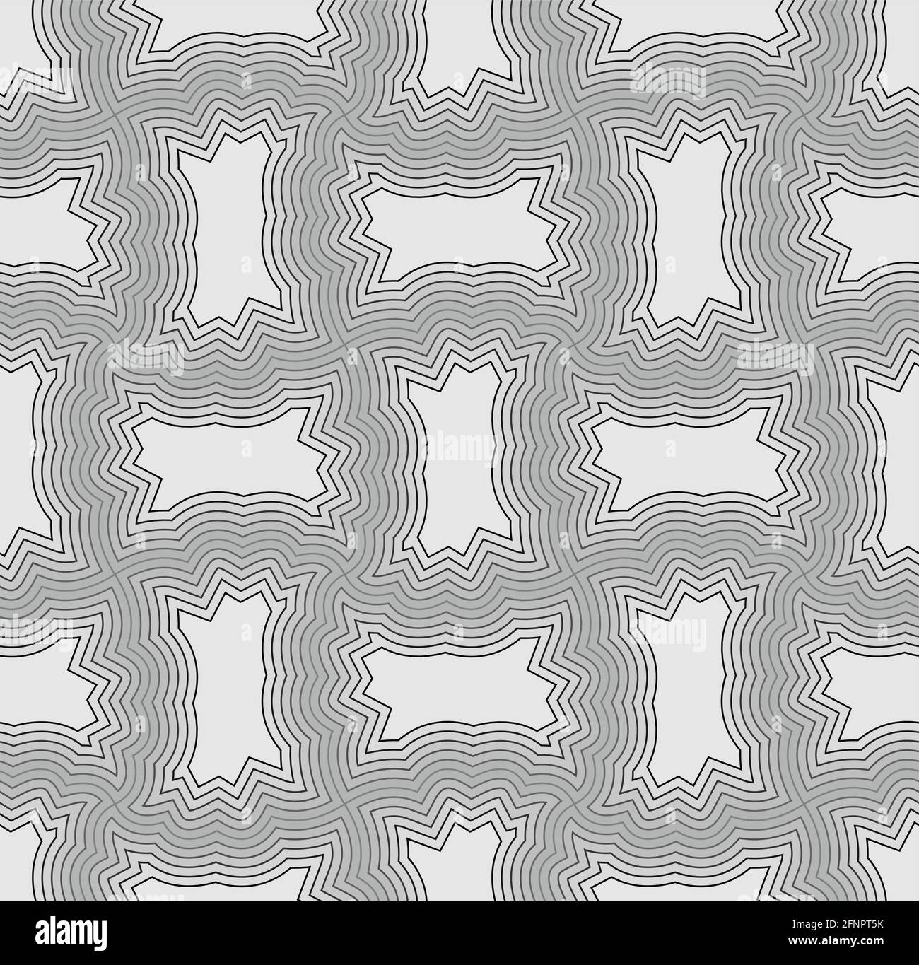 Modern seamless light gray background with outline patterns Stock ...