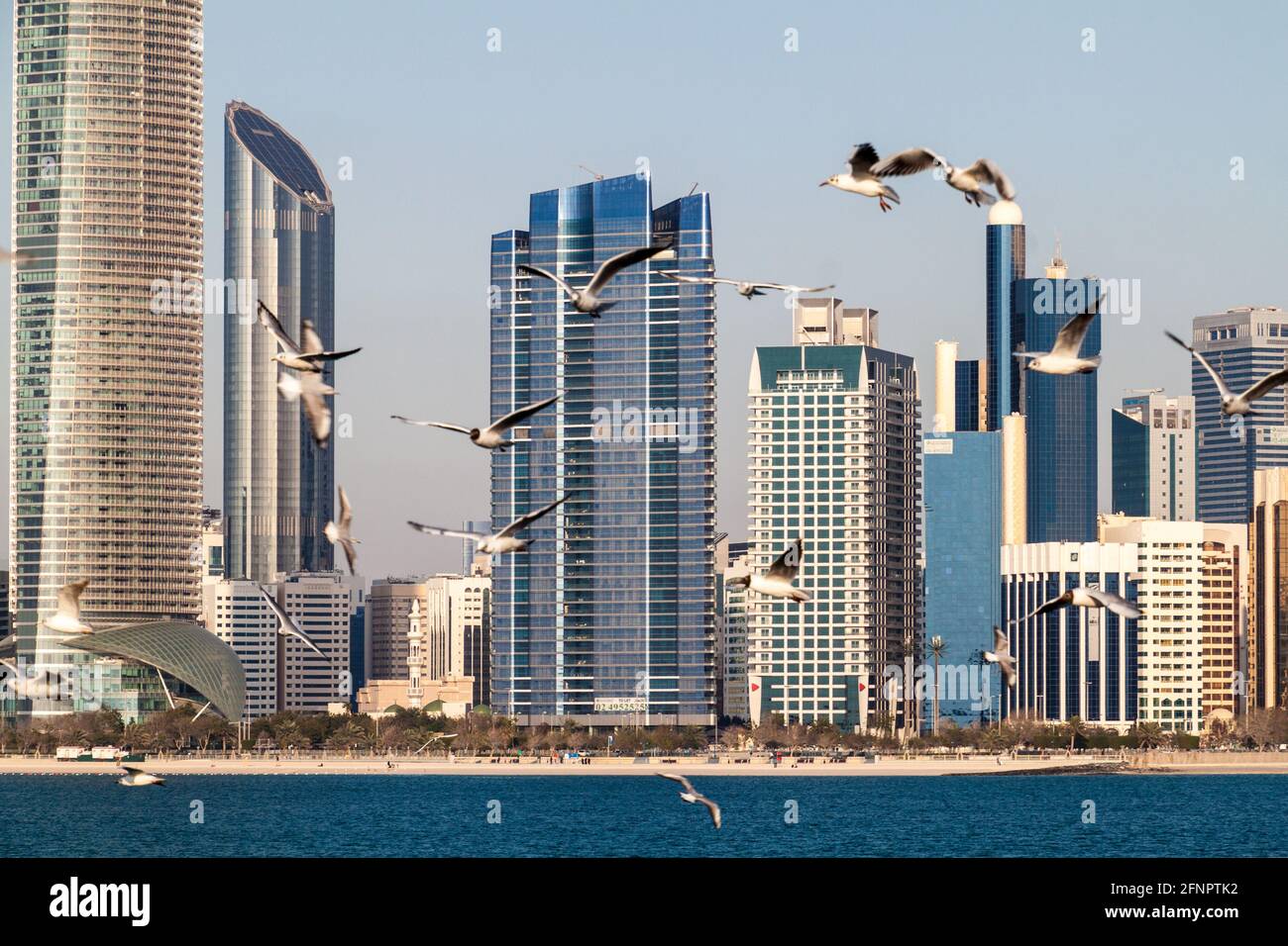 Emirates skyline hi-res stock photography and images - Alamy