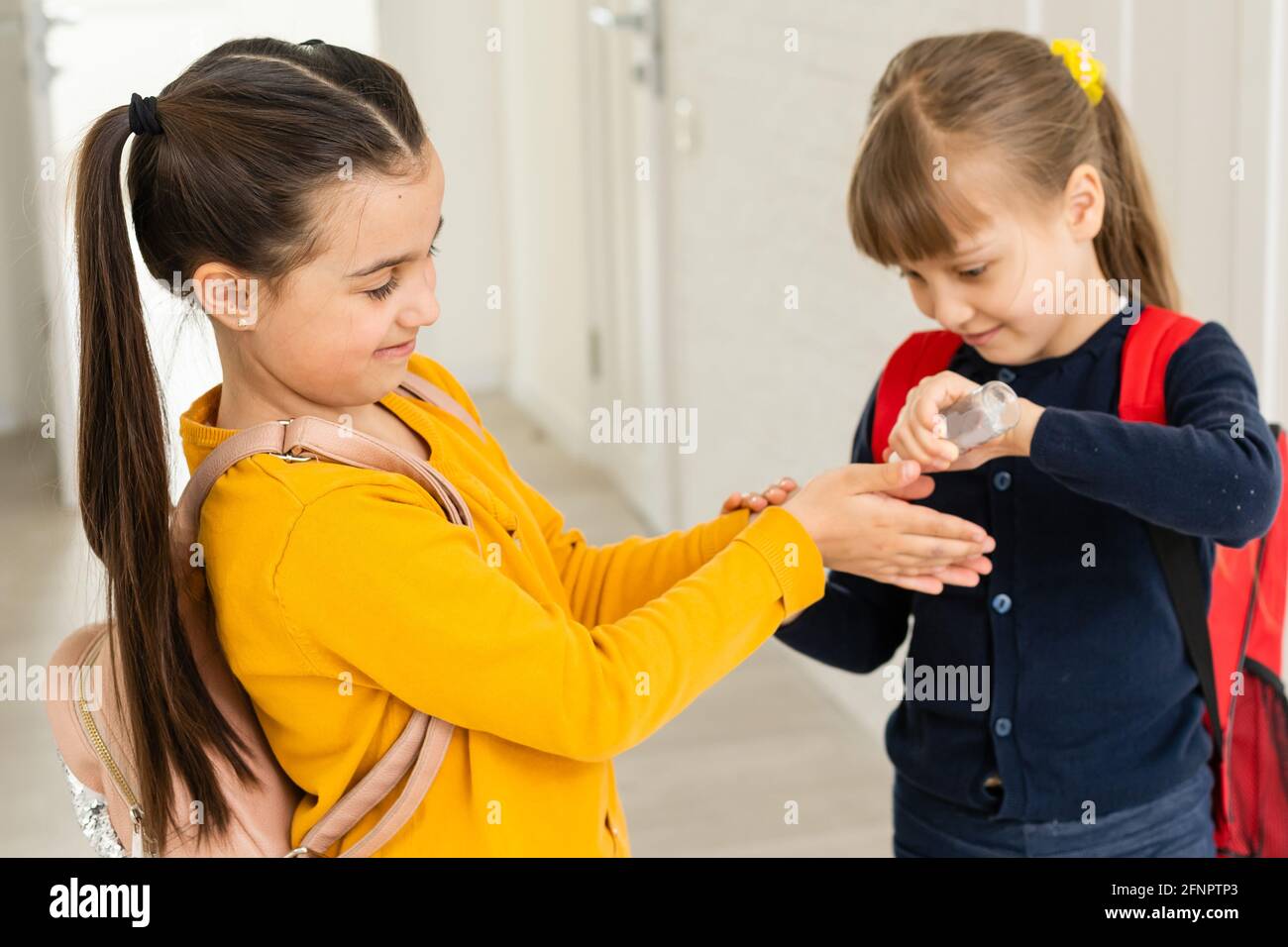 Back to school, schoolchildren hygiene, safety precautions after ...
