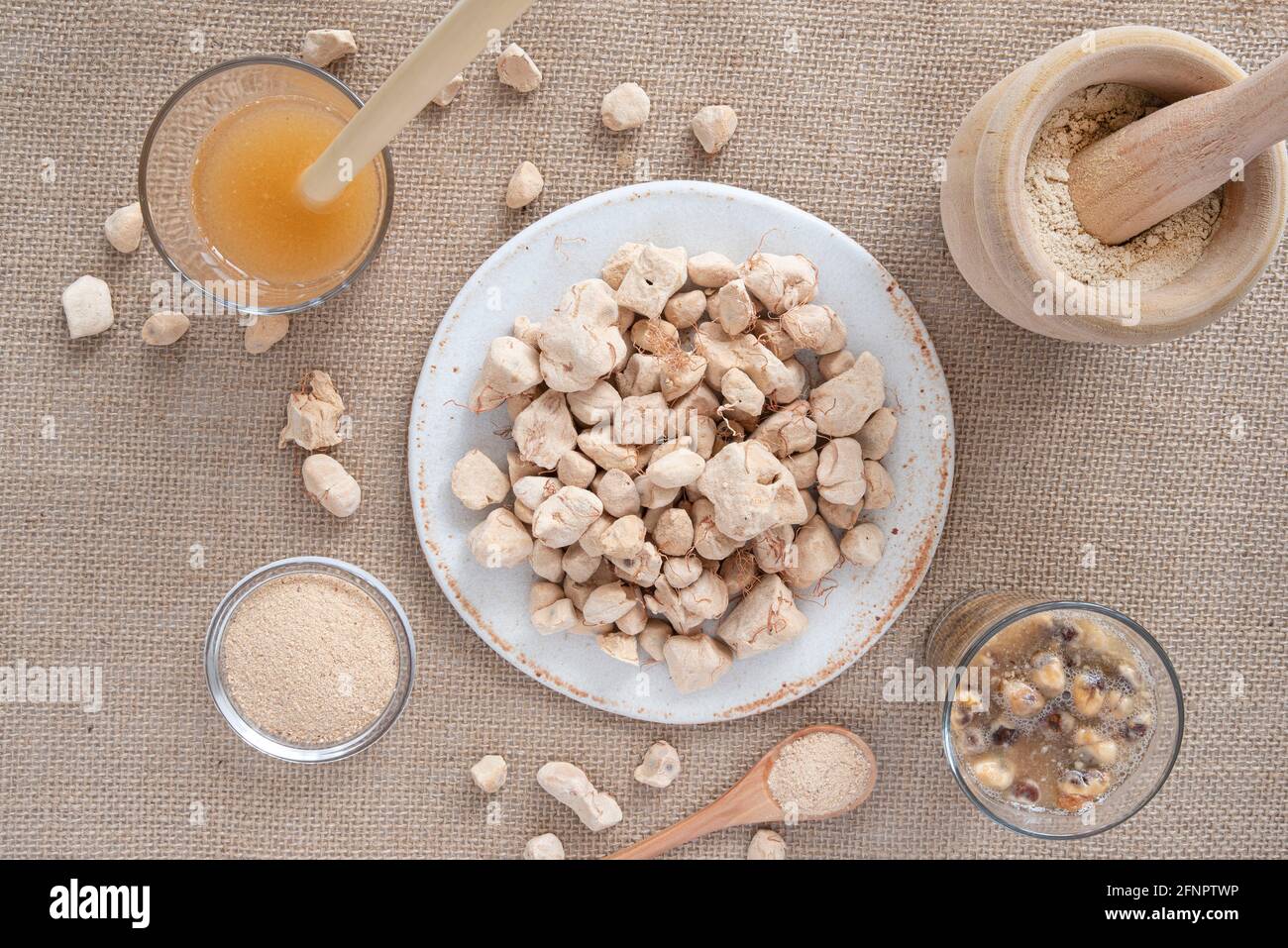 Baobab fruit, seed, powder and drink Stock Photo - Alamy