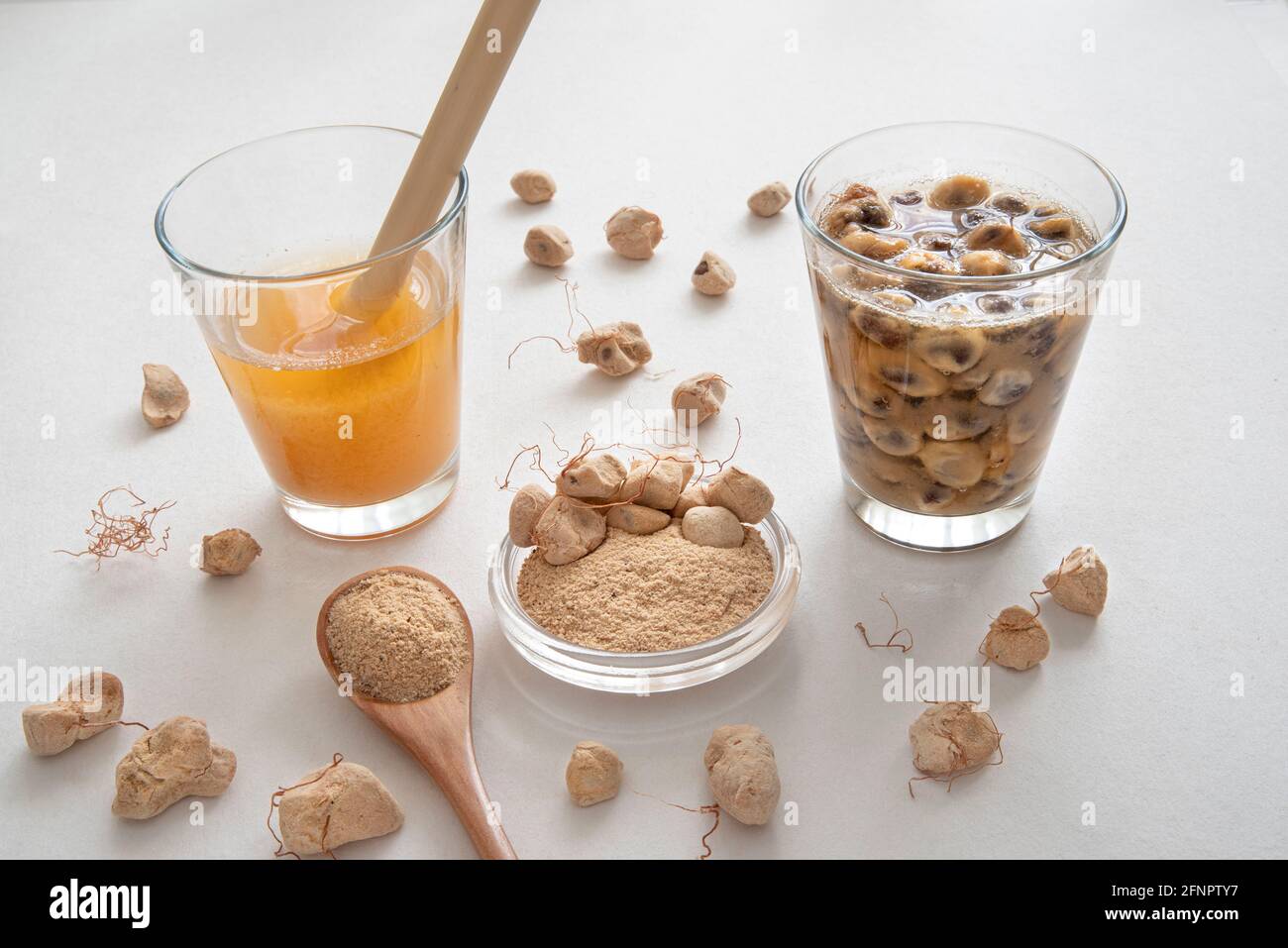 Baobab fruit, seed, powder and drink Stock Photo - Alamy