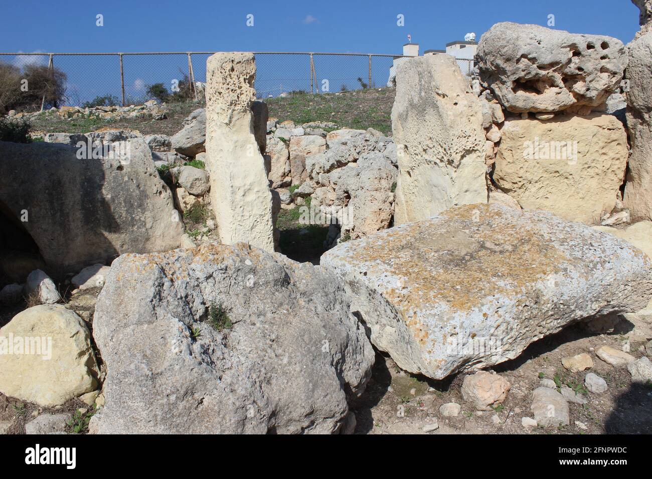 Skorba Prehistoric Temple, Malta Stock Photo - Alamy