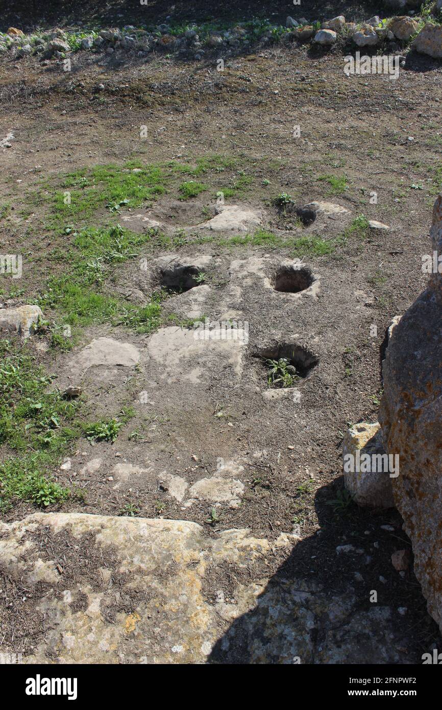 Skorba Prehistoric Temple, Malta Stock Photo - Alamy