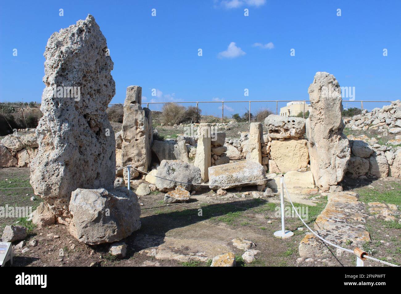 Skorba Prehistoric Temple, Malta Stock Photo - Alamy