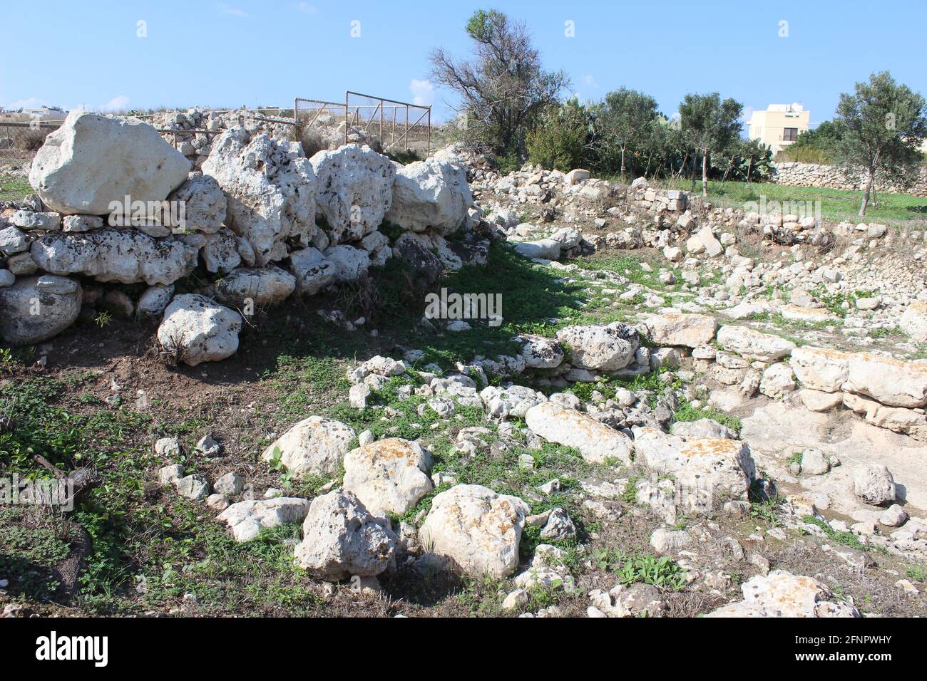 Skorba Prehistoric Temple, Malta Stock Photo - Alamy