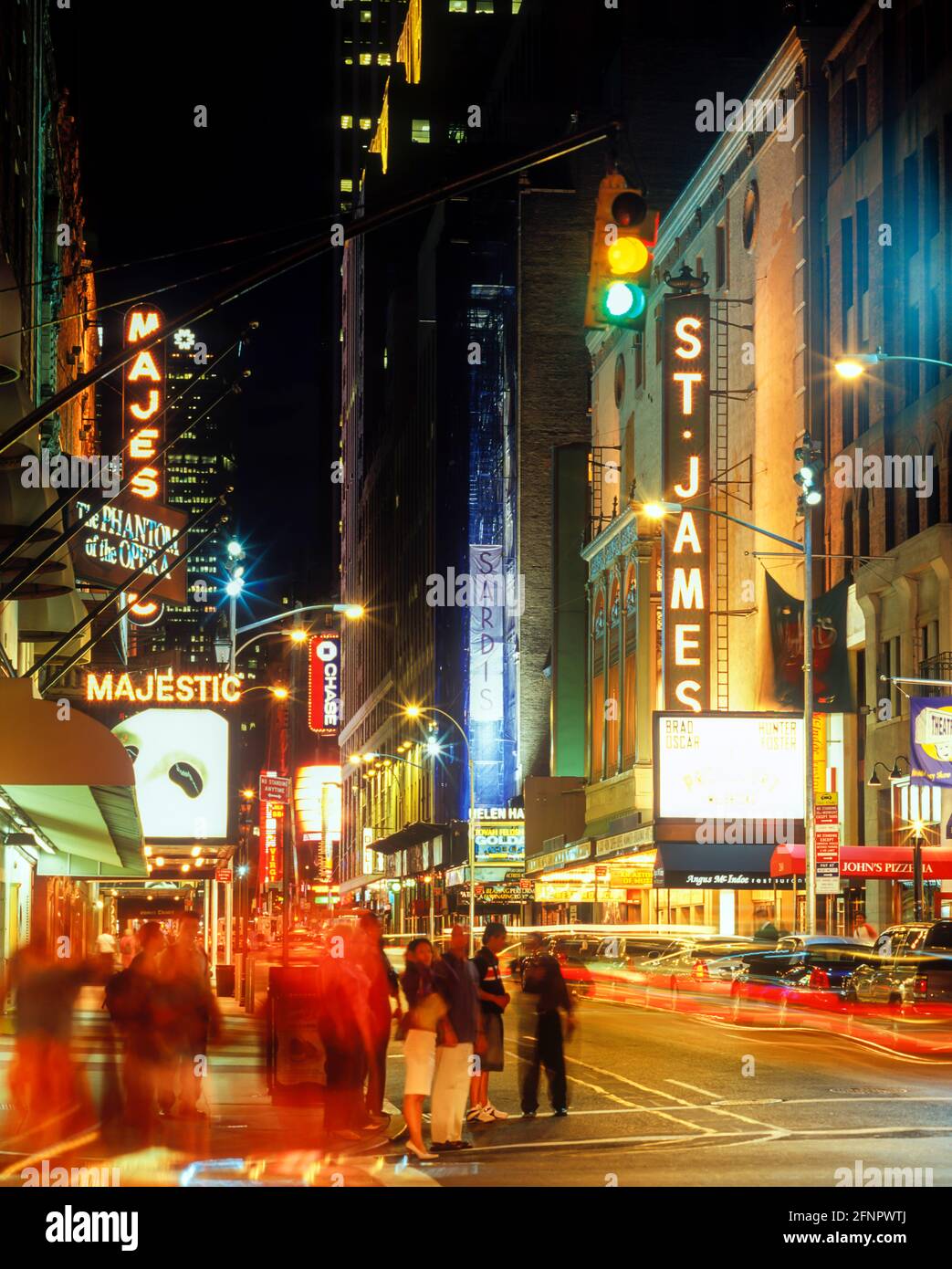 2004 HISTORICAL THEATER AWNINGS FORTY FOURTH STREET MIDTOWN MANHATTAN ...
