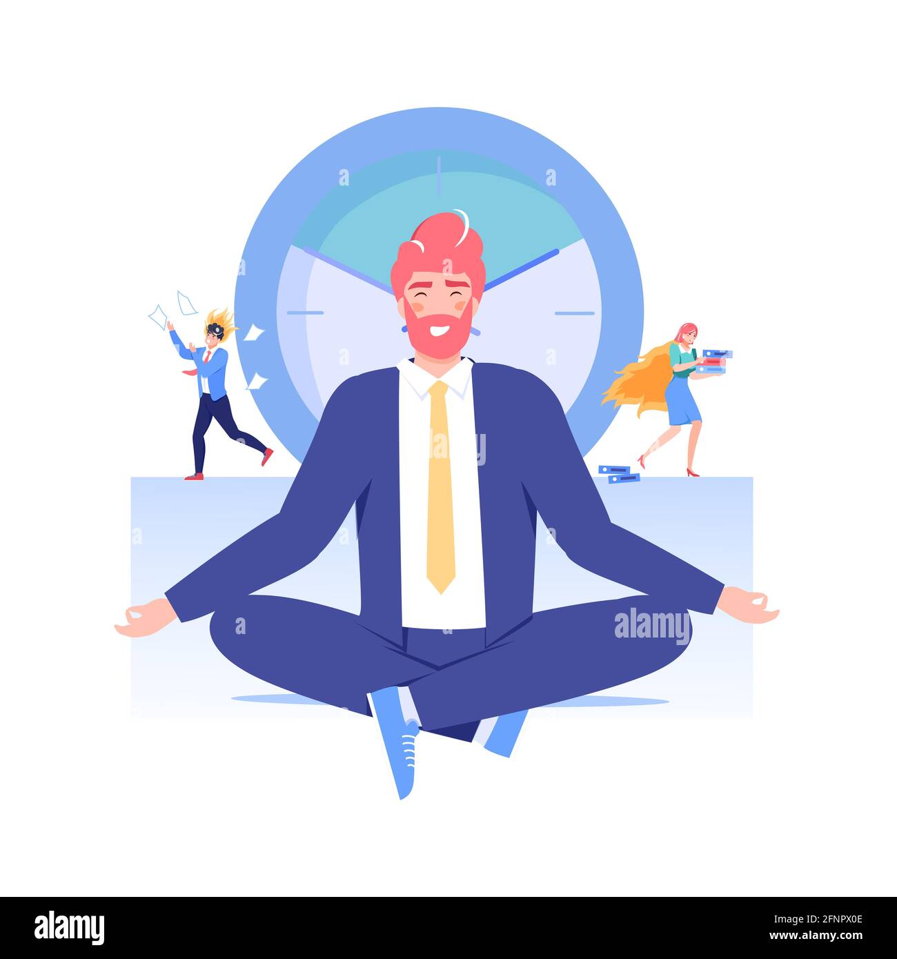 Happy Employee Vector