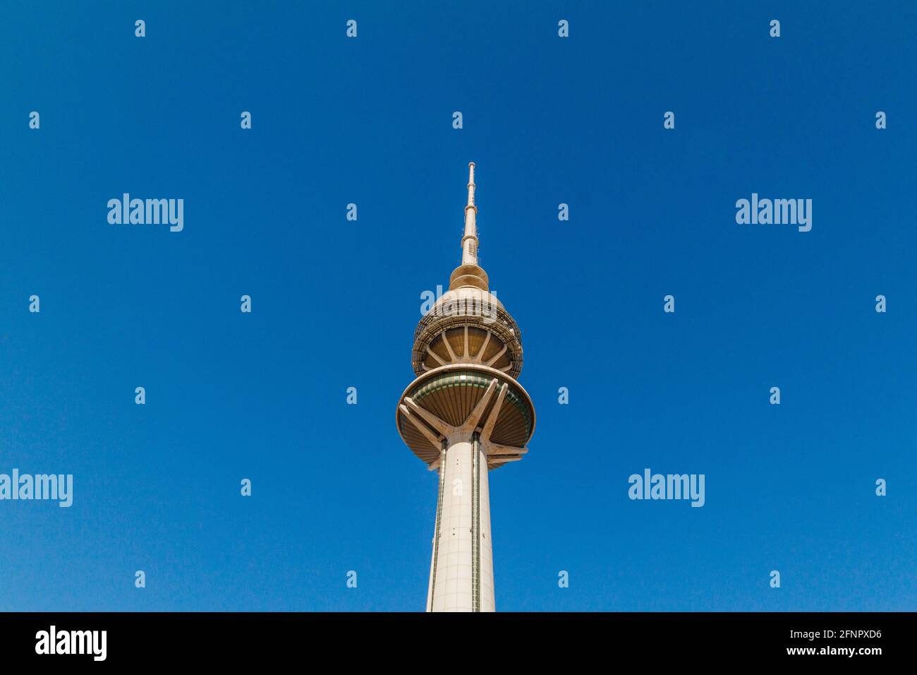View of the Liberation Tower in Kuwait Stock Photo - Alamy