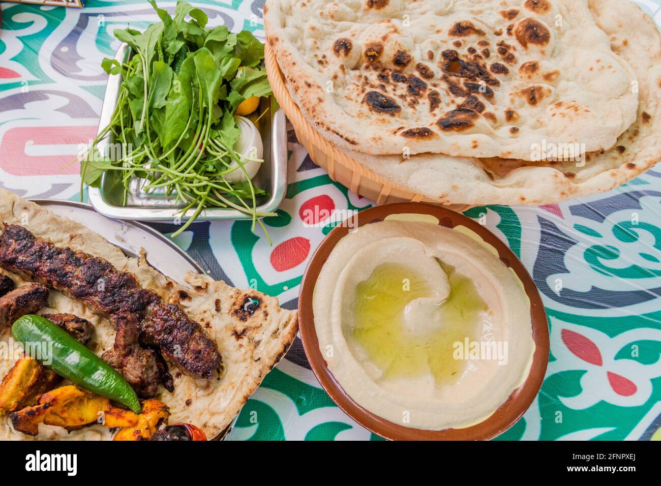 Arabic food meat hi-res stock photography and images - Alamy