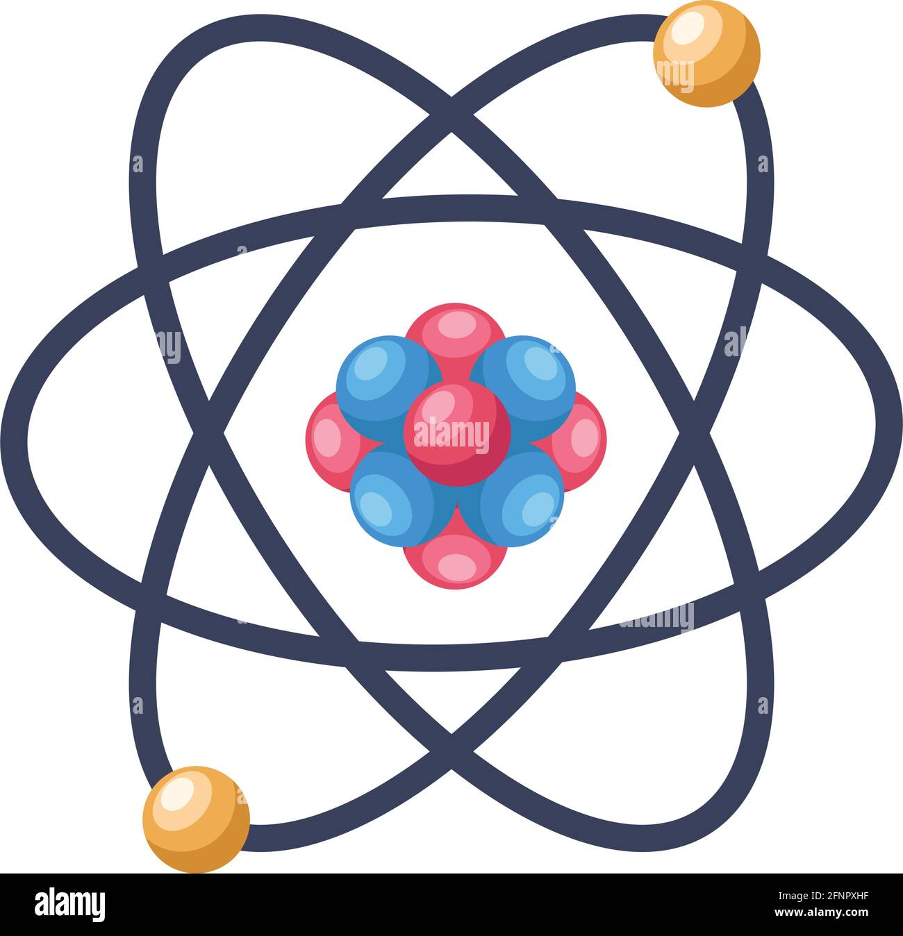 atom molecule structure Stock Vector Image & Art - Alamy