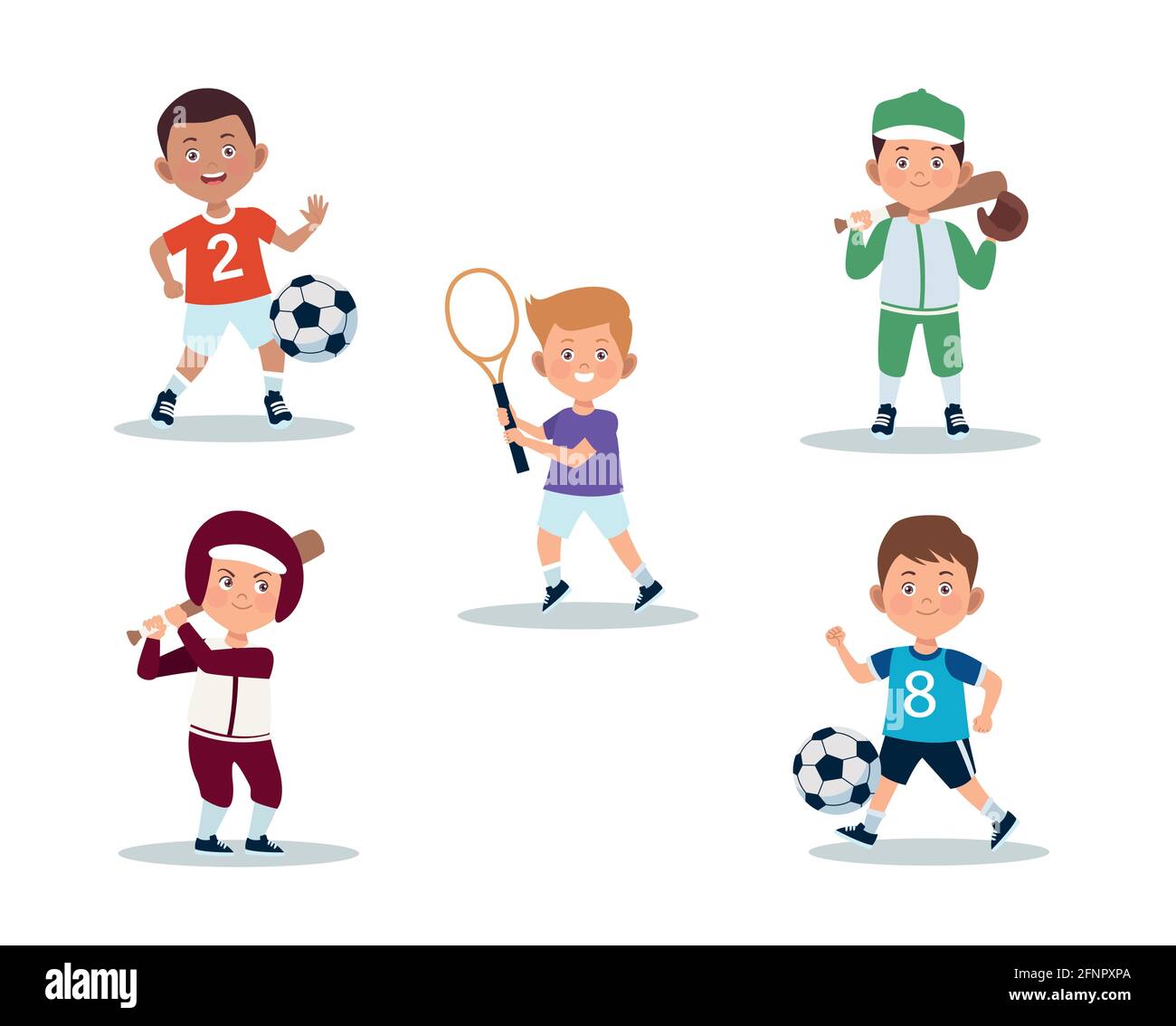 boys children activities Stock Vector Image & Art - Alamy