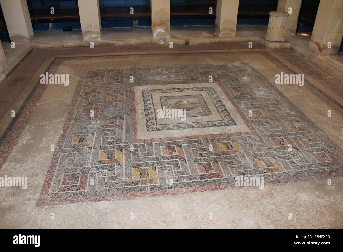 Mosaic floors from a roman villa hi-res stock photography and images ...