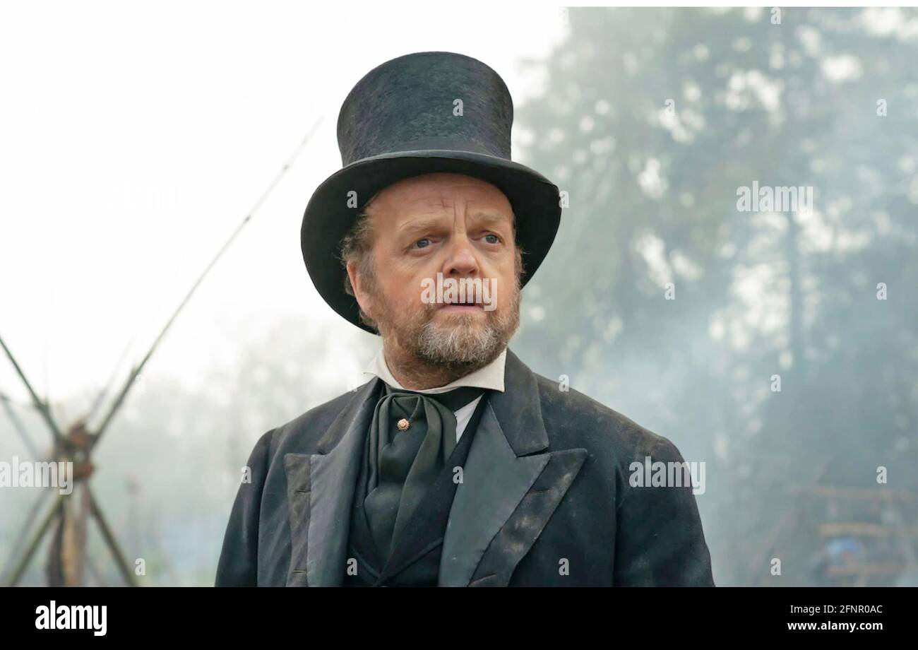 FIRST COW 2019 A24 film with Toby Jones as Chief Factor Stock Photo - Alamy