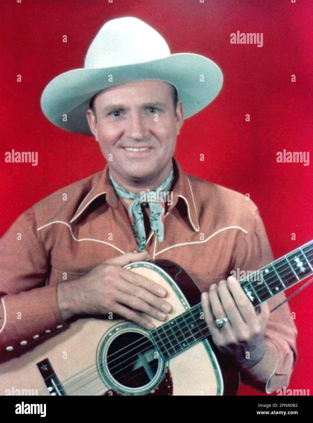 GENE AUTRY (1907-1998) American film actor and singer about 1945 Stock ...