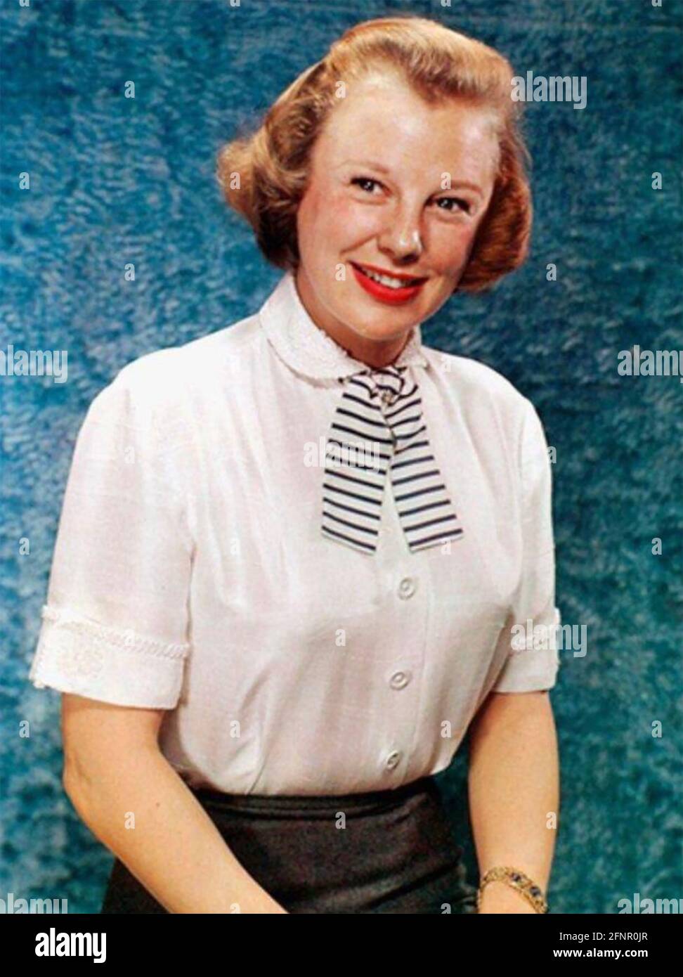 JUNE ALLYSON (1917-2006) American film actress about 1942 Stock Photo ...
