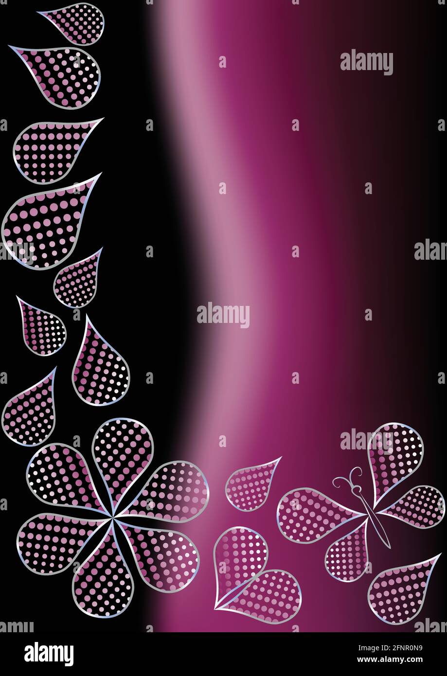 Dot dash butterfly Stock Vector Images - Alamy