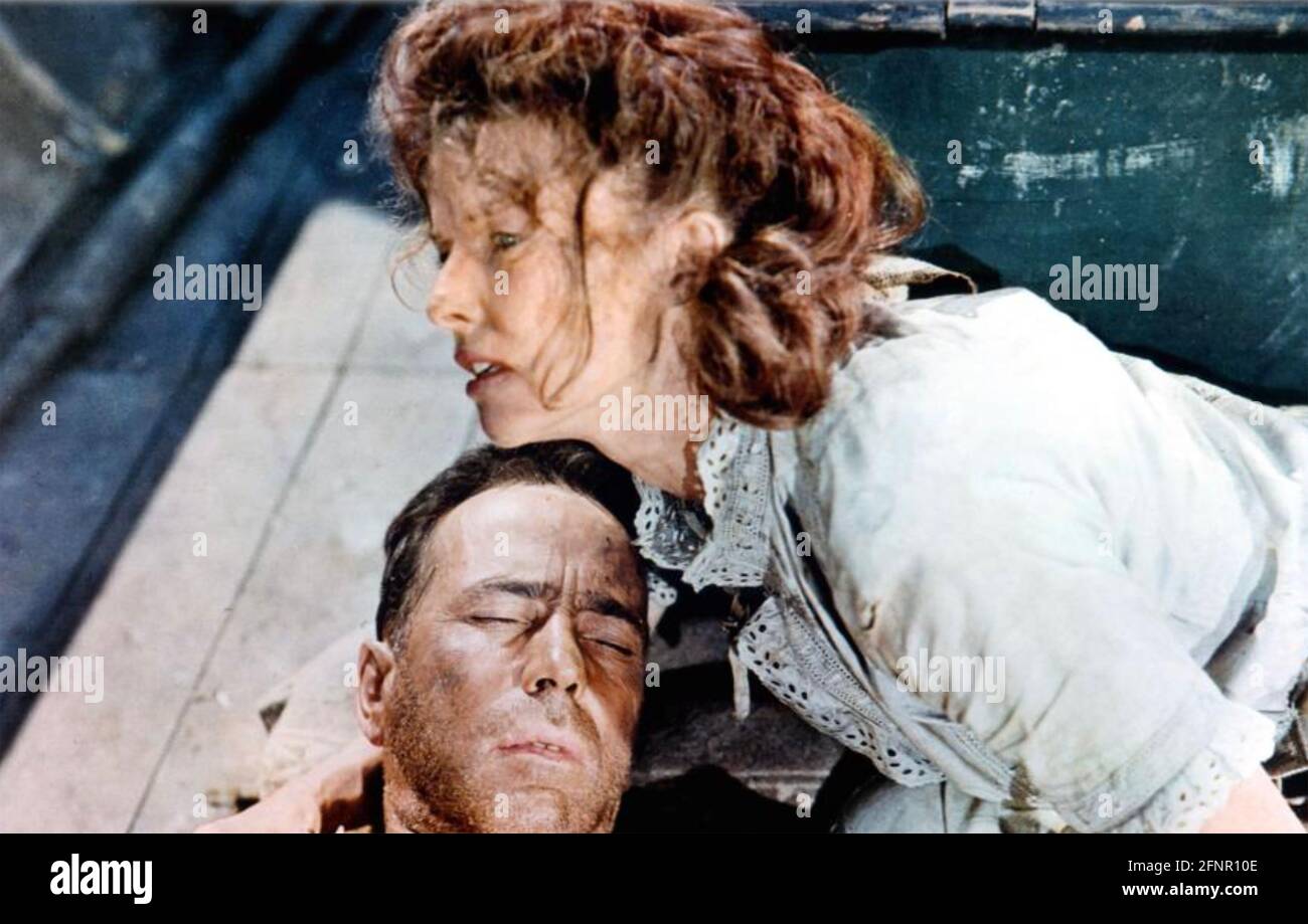 THE AFRICAN QUEEN 1951 United Artists film with Katharine Hepburn and ...