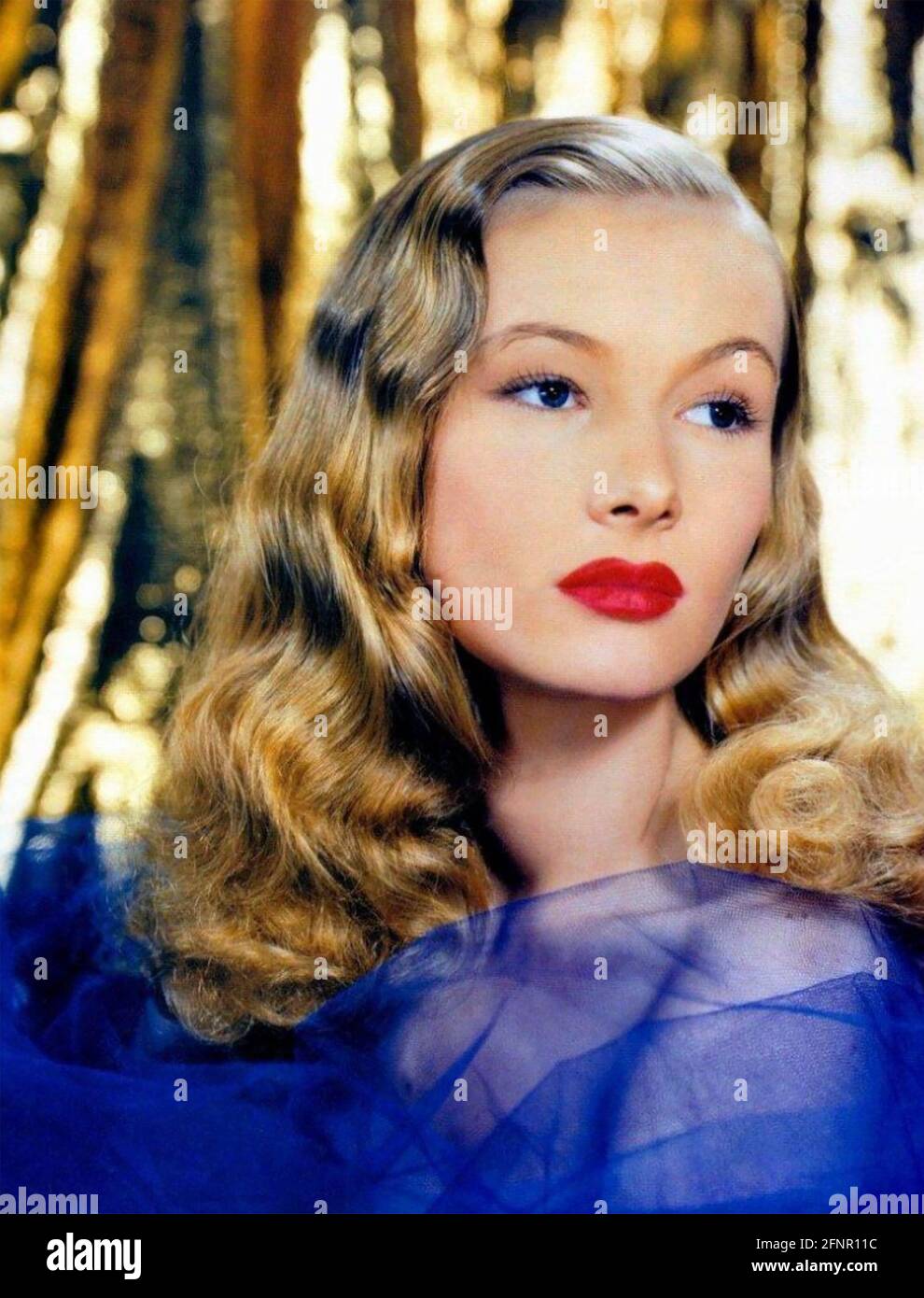VERONICA LAKE (1922-1973) American film actress about 1944 Stock Photo ...