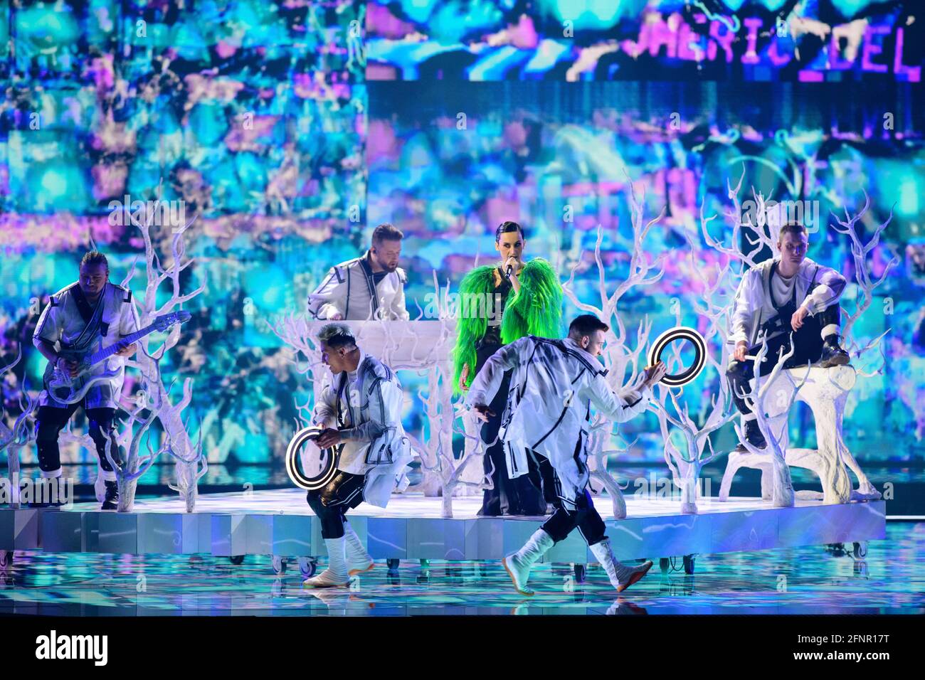 Rotterdam, Netherlands. 18th May, 2021. Singer Katerina Pavlenko ...