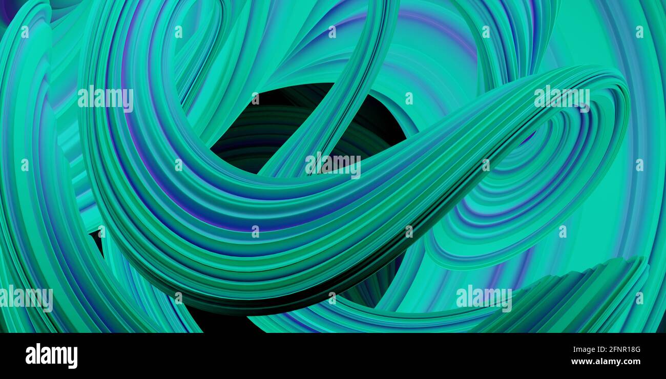 Abstract blue shape background . 3D rendering illustration Stock Photo ...